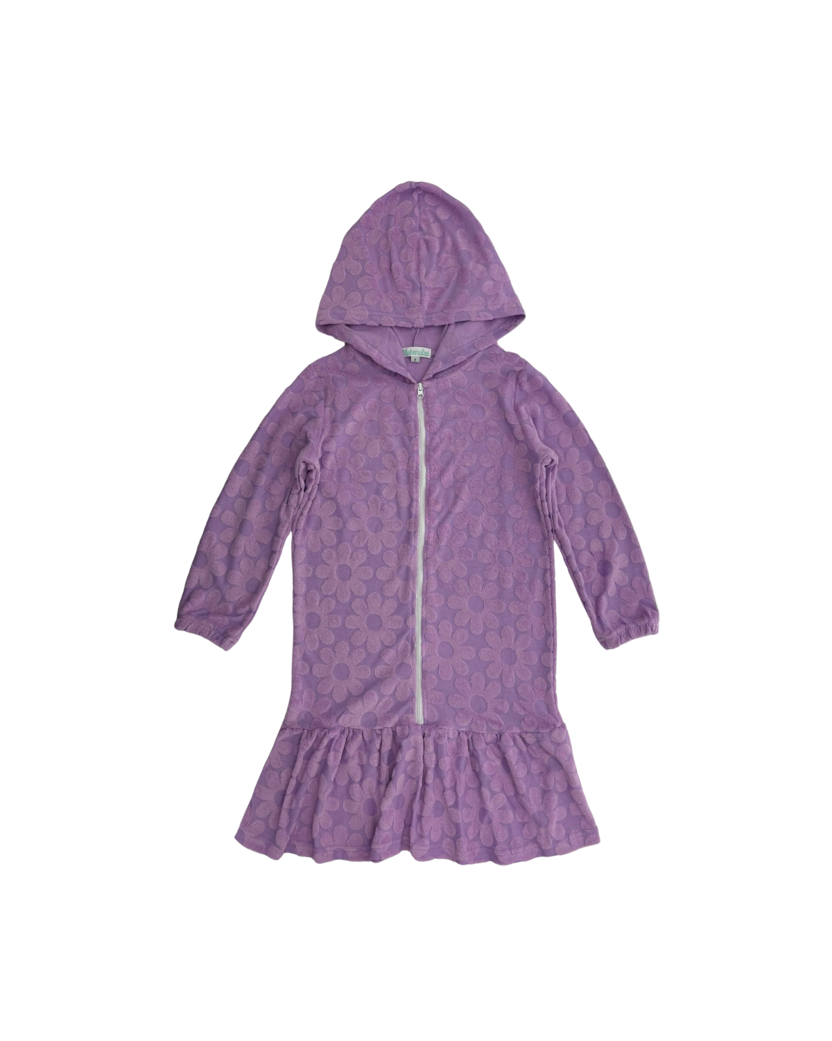 Waterwize Jacquard Ruffle Terry Robe | Hosiery Plus